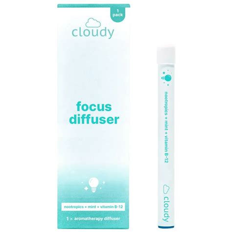 Cloudy® Focus Portable Aroma Diffuser Calm Diffuser Cloudy Diffuser