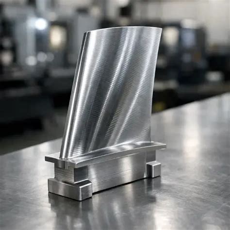 Turbine Blade Machining Using 5 Axis Cnc For Complex Airfoil Geometry