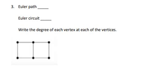 Solved Determine Whether Each Graph Has An Euler Path And Chegg