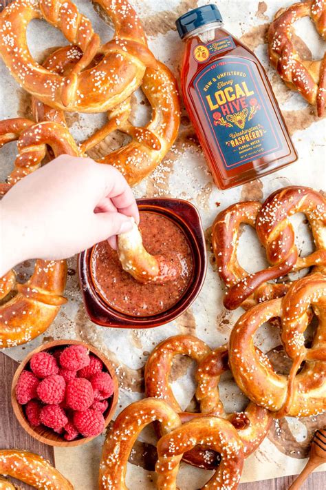 The Best Raspberry Honey Mustard Pretzel Dip The Practical Kitchen