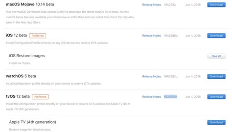 Beta 1 Ist Da IOS 12 MacOS 10 14 Mojave TvOS 12 Und WatchOS 5