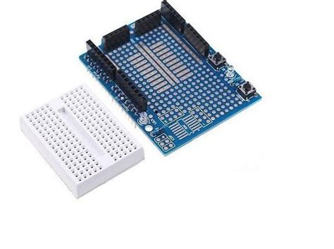 Arduino Mini Breadboardlu Uno R3 Proto Shield Kiti Arduino Arduino