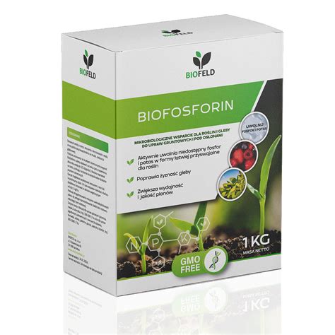 BIOFOSFORIN (Biofeld) preparat poprawiający właściwości gleby 1kg ...
