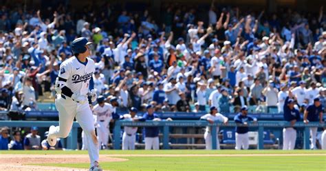 Dodgers Final Score Shohei Ohtani 2 Hr 4 Hits La Sweeps Braves 5 1