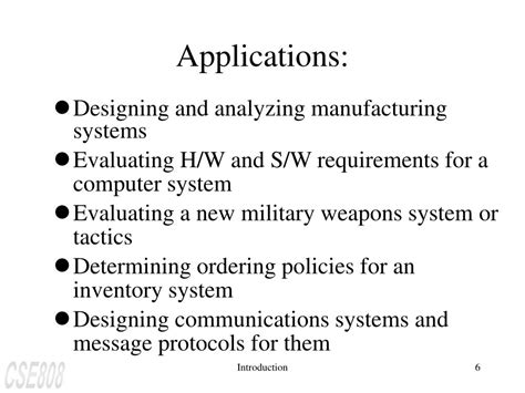 Ppt Cps 808 Introduction To Modeling And Simulation Powerpoint