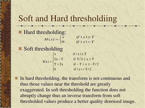 Ppt Compression And Denoising Of Astronomical Images Using Wavelets
