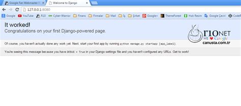 django nedir python django framework kurulumu resimli anlatım