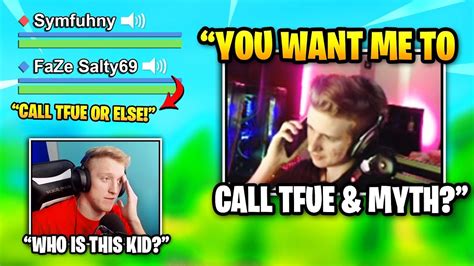 Symfuhny Calls Tfue And Tsm Myth After Stream Sniper Wont Leave