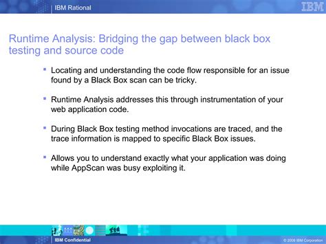IBM Rational AppScan Technical Overview PPT IBM Rational AppScan Technical Overview PPT