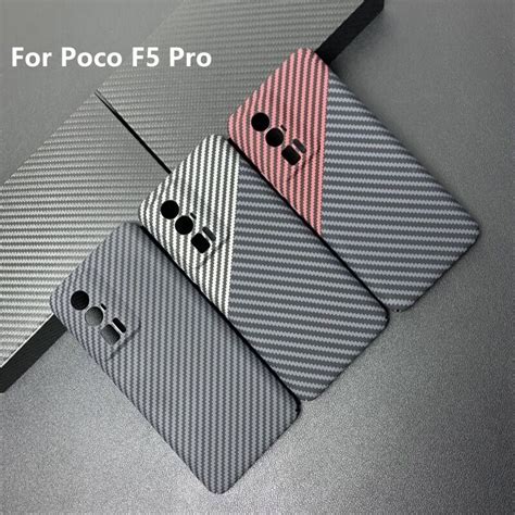 เคสโทรศัพท์มือถือ Pc คาร์บอนไฟเบอร์ แบบบาง ผิวด้าน สําหรับ Xiaomi Poco