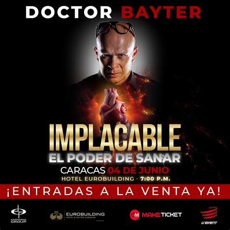 Doctor Bayter Llega Por Primera Vez A Venezuela Con Su Movimiento