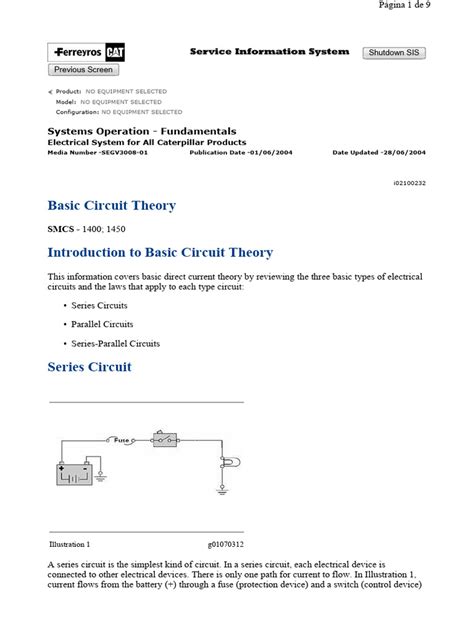 04 Basic Circuit Theory Pdf Series And Parallel Circuits Electrical Network
