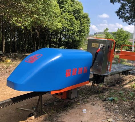 电动果园山地轨道运输机搬运机果农拉货byd 300d