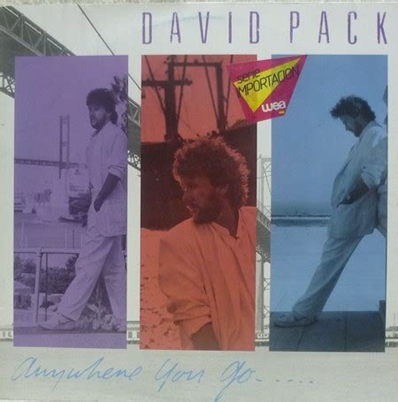 David Pack Anywhere You Go Vinyl Lp Album Stereo 1985