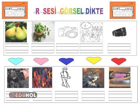 R Sesi Görsel Dikte Çalışması Eduhol Etkinlik İndir Oyun Oyna