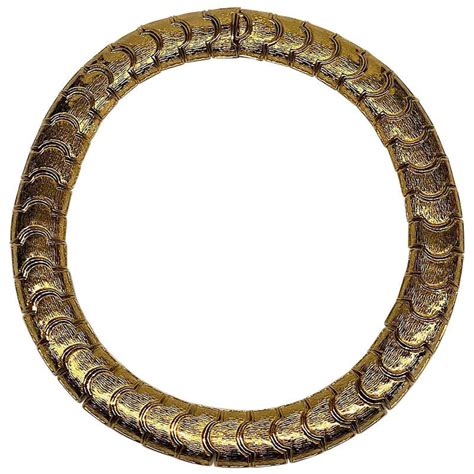 Ciner Gold Bead Necklace For Sale At 1stdibs