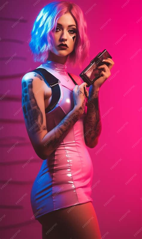 Premium Ai Image A Woman With A Tattoo On Her Arm