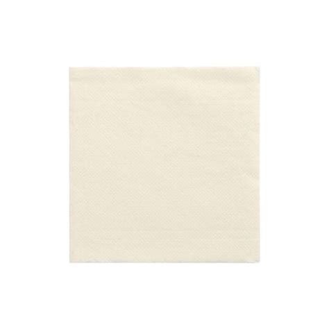 Serviette Daily Collection Pliage 14 24cmx24cm Champagne Par 400 Retif