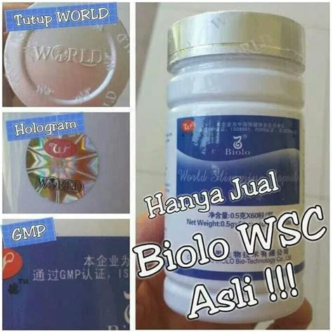Jual OBAT PELANGSING BADAN WSC BIOLO HERBAL ORIGINAL PENURUN BERAT