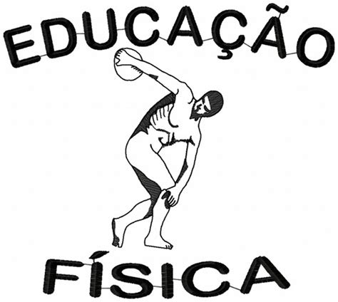 Matriz De Bordado Educação Física Elo7 Produtos Especiais