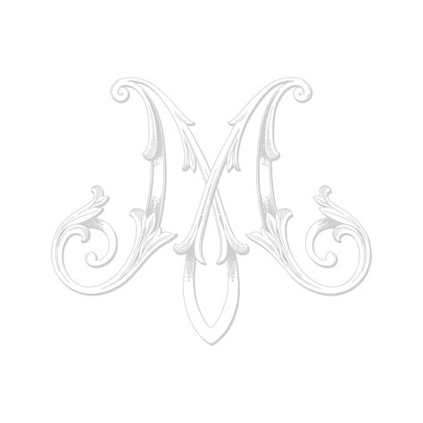 Custom Monogram Digital Download Letter M Monogram Wedding Monogram