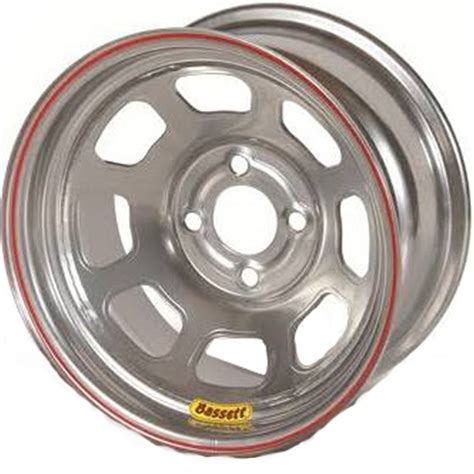 Bassett 47sp2c 14x7 D Hole 4x425 2 Inch Backspace Chrome Wheel