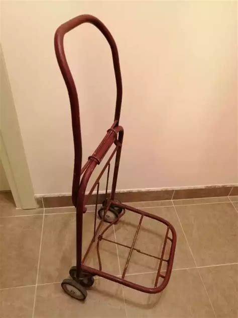 Сгъваема количка за багаж с 2 резервни колелца гр Пловдив кв Тракия