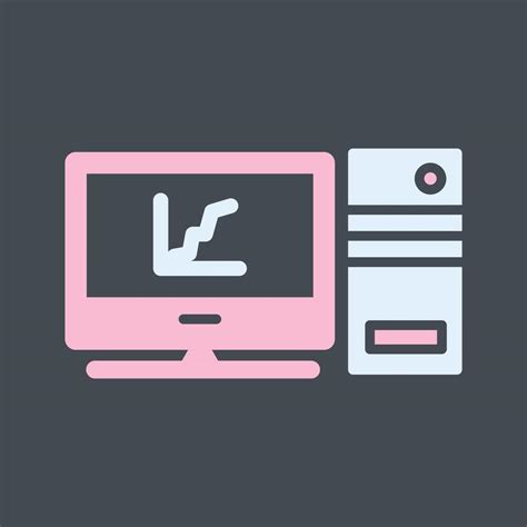 Graph Line Screen Vector Icon 41845131 Vector Art At Vecteezy