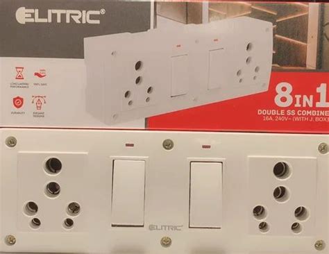 16A Modular Switch Socket Combination Polycarbonate At Rs 125 In Ulhasnagar