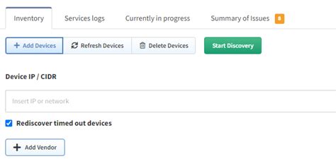 Troubleshooting Discovery Ip Fabric Documentation Portal