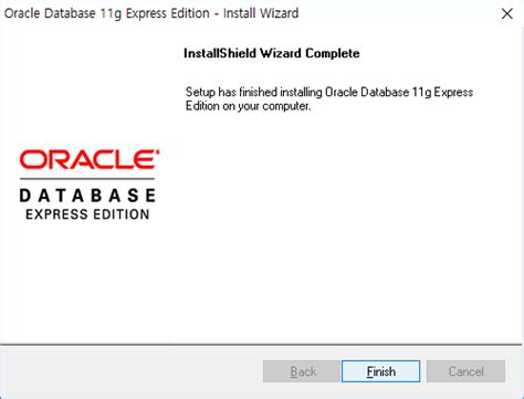 Oracle 오라클 서버 환경 셋팅 Oracle 11g Sql Developer 설치