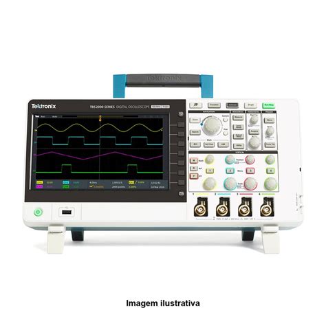Osciloscópio Digital Frequência 70mhz Tela 9 Colorida 2 Canais Memória Por Canal 20m Usb