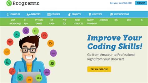 las mejores webs para aprender a programar gratis coding improve yourself skills