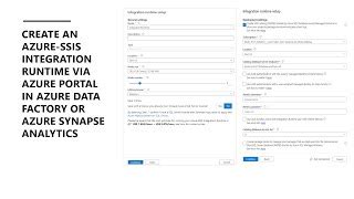 How To Create An Azure Ssis Integration Runtime In Azure Data Factory