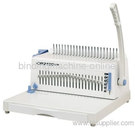 Manual Plastic Ring Comb Binding Machine From China Manufacturer Hangzhou Supu Business