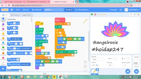 Hướng Dẫn Cách Vẽ Hình Hoa Sen Trong Scratch Cho Người Mới Bắt đầu
