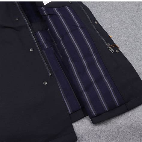 爵士丹尼ajesdani专柜正品冬装中长款深蓝厚款保暖羽绒服外套男虎窝淘