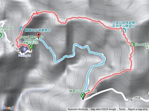 鳶嘴稍來山 健行筆記