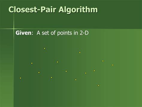 PPT Closest Pair Problem Divide And Conquer PowerPoint Presentation