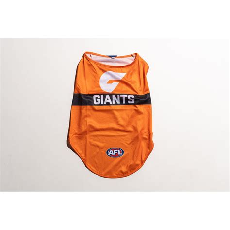 Afl Jersey Gws Greater Western Sydney Giants Extra Small Habitat Pet