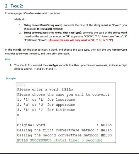 Solved Could Someone Do This Java Program Using The Methods
