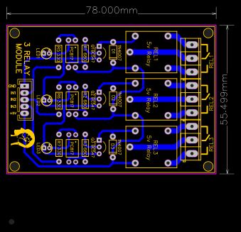 3 Channel Relay Resources EasyEDA