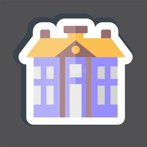 Sticker Barracks Stock Illustrations 3 Sticker Barracks Stock