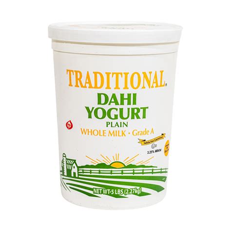Traditional All Natural Dahi Yogurt 5 Lbs Delivery Or Pickup