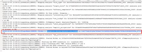 exception during analysis cve lookup？ · issue 1137 · fkie cad fact