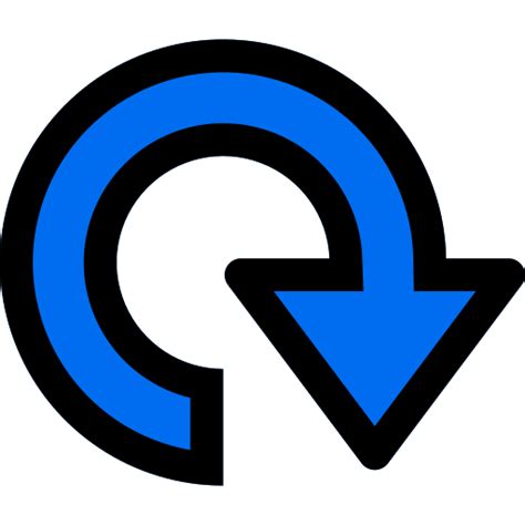 Reload Generic Outline Color Icon
