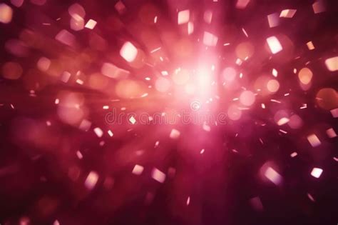 Abstract Pink Sparkles And Light Stock Illustration Illustration Of