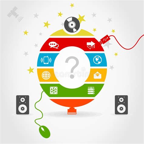 Computer Abstraction Stock Vector Illustration Of Computer 32713927