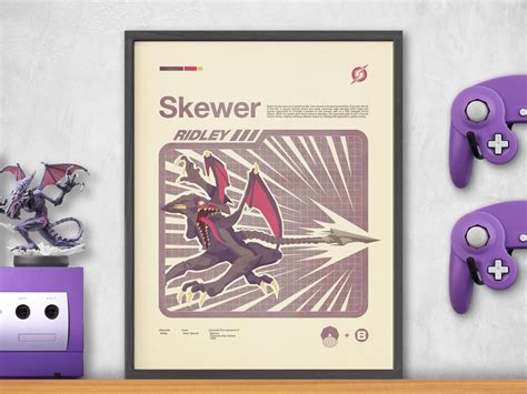 Ridley Skewer Smash Bros Moveset Series R Smashbros