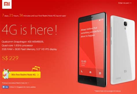 Redmi Note G Goes On Sale In Singapore Next Week Is Malaysia Getting It Soon Soyacincau